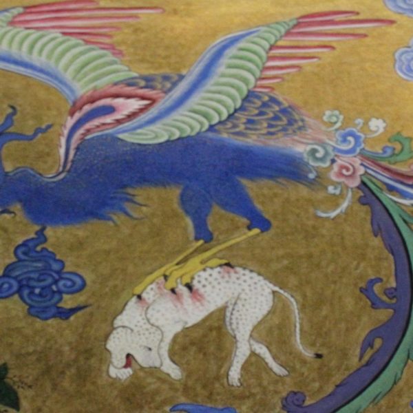 Iranian miniature painting (Negargari)," Zal and Phoenix" | Sermeh